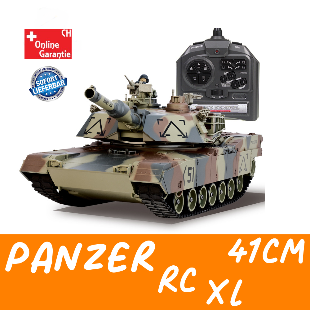 Ferngesteuerter Panzer Tank RC Camouflage Airsoft BB Komplett Set ...